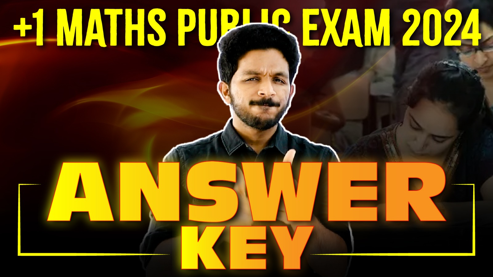 Kerala Plus One Annual Exam Mathematics Question Papers & Answer Key ...