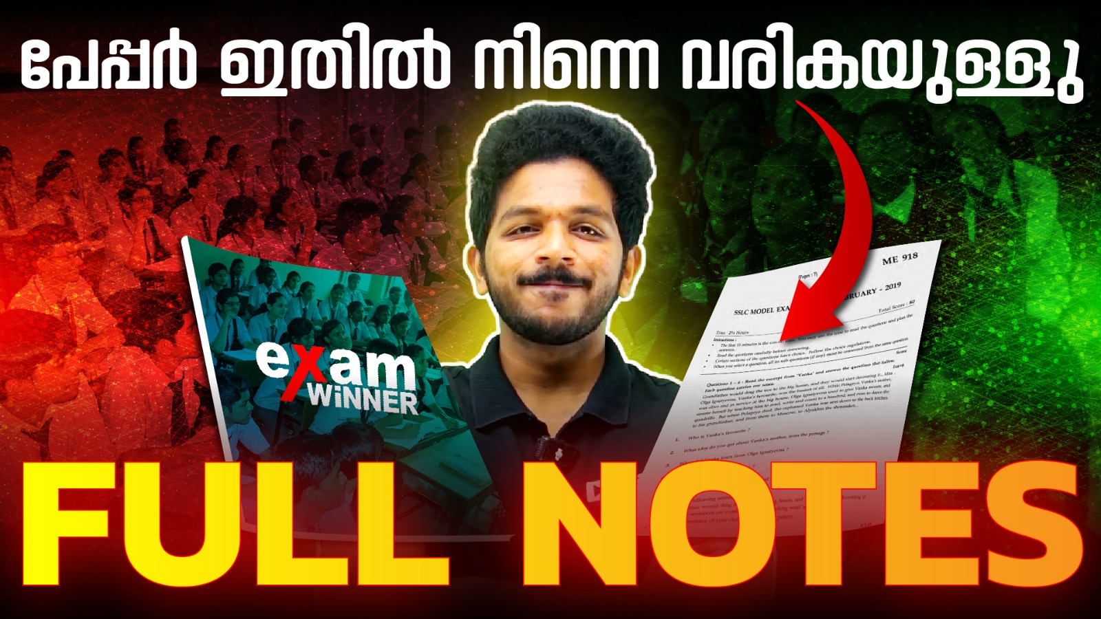 SSLC ENGLISH COMPLETE NOTES 2024-2025 - Exam Winner